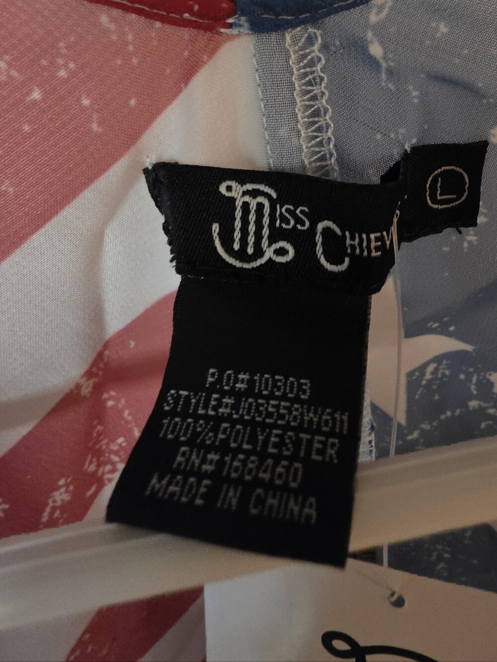 Miss Chievous | Kimonos & Yukatas | Miss Chievous Sheer American Flag ...